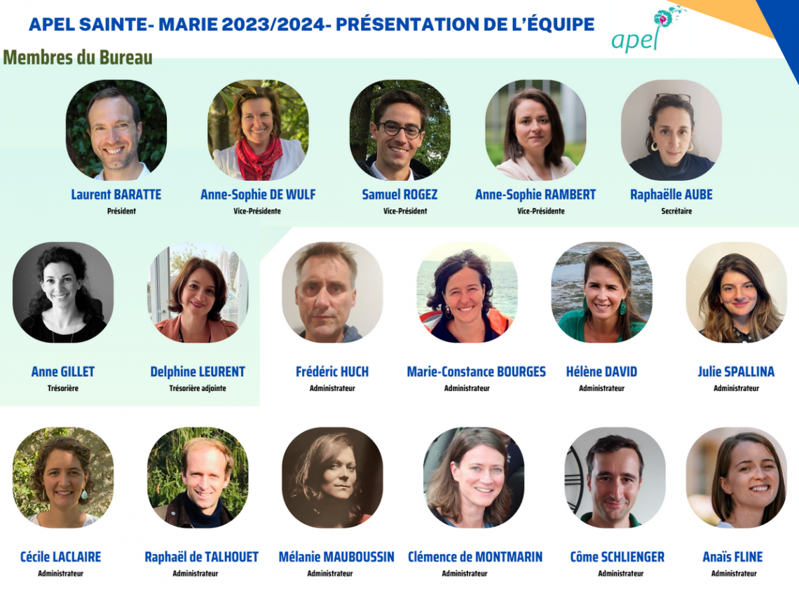 APEL – Ecole Sainte Marie